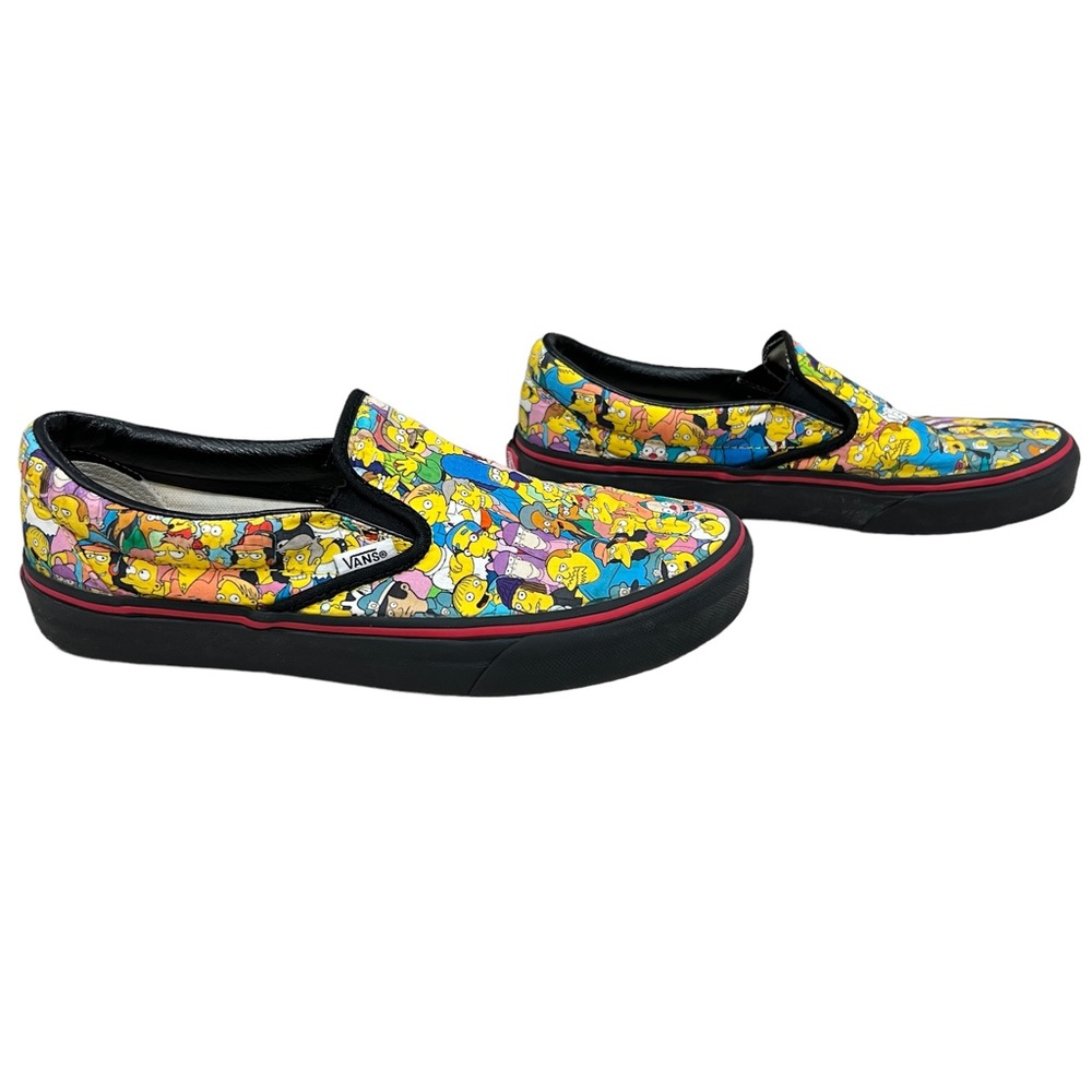 Vans + The Simpsons Slip On Sneakers Men’s Size 7.5 W… - Gem